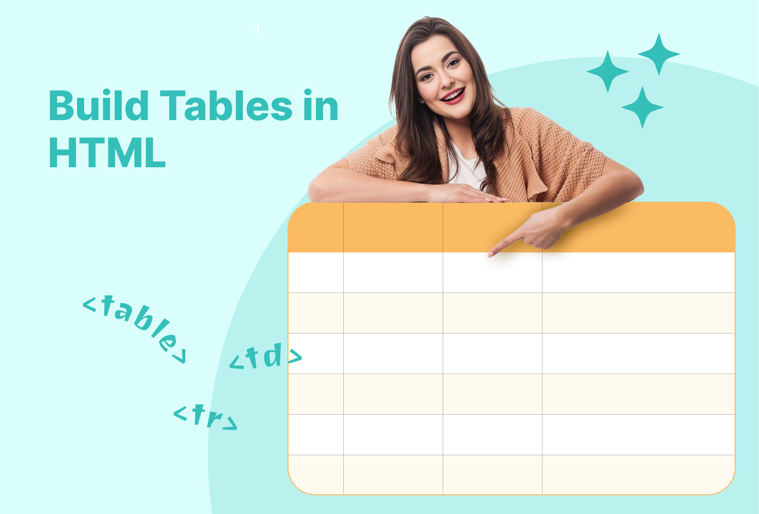 Learn How to Build Tables in HTML Step by Step